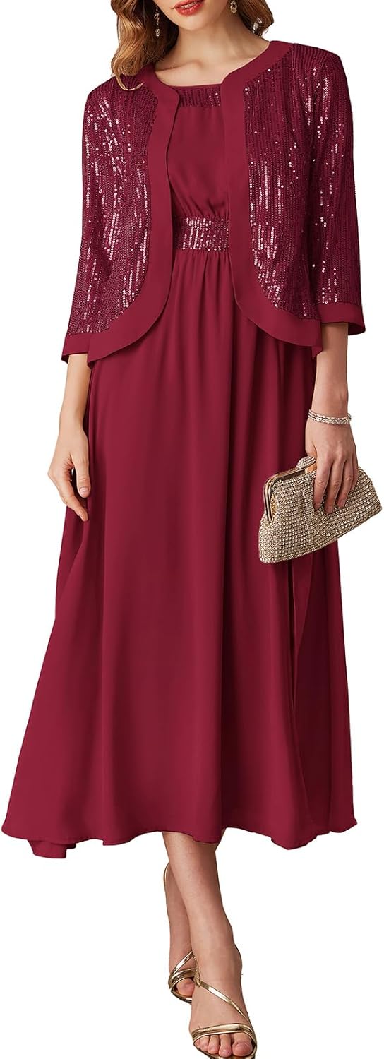 Amazon.com: GRACE KARIN Evening Dresses for Women Tea Length Dresses ...