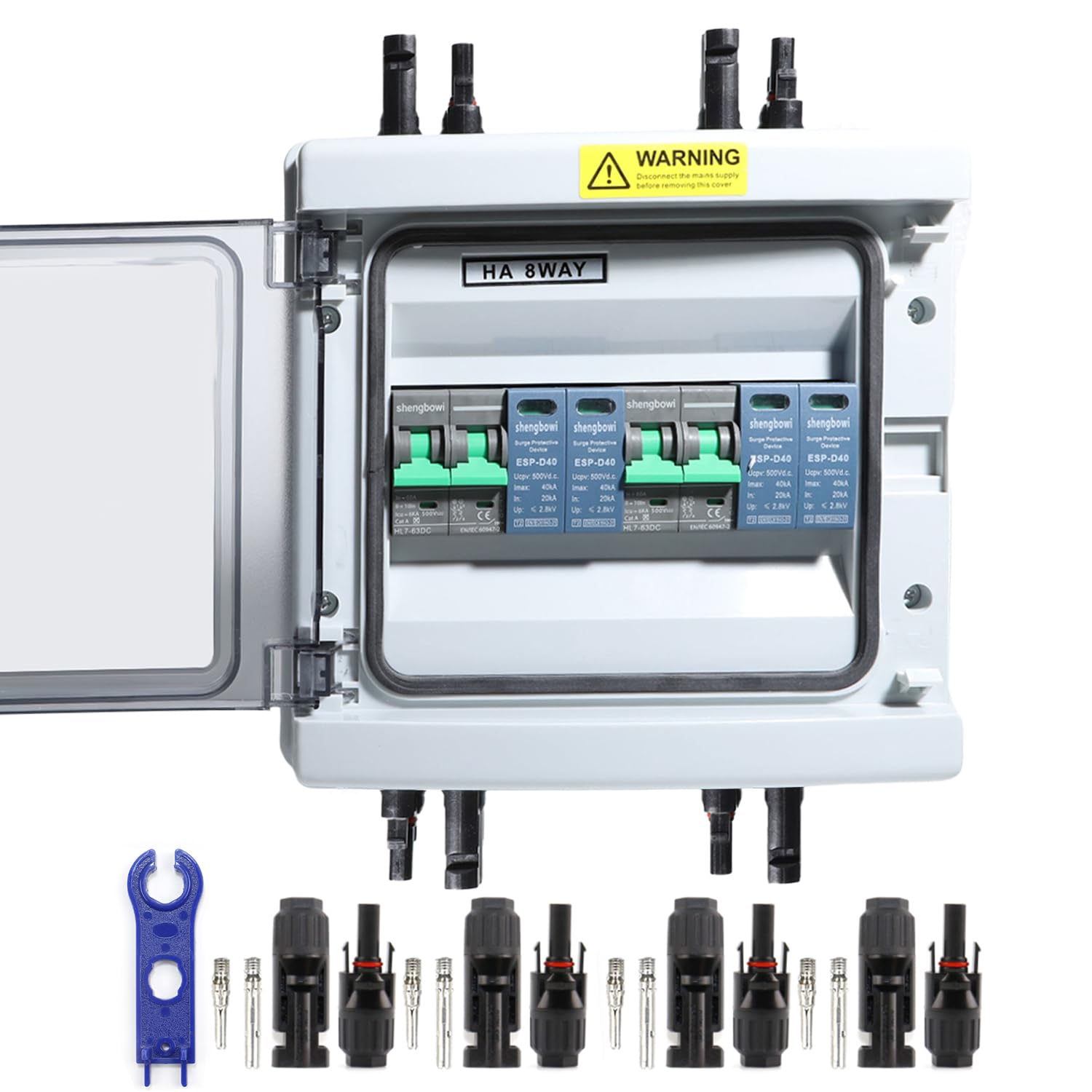 Amazon.com: shengbowi Solar Disconnect Switch Suger Protector DC ...