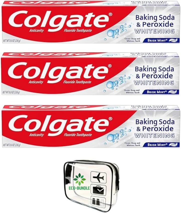 Amazon.com: Eco-bundle Baking Soda & Peroxide Whitering Fluoride ...