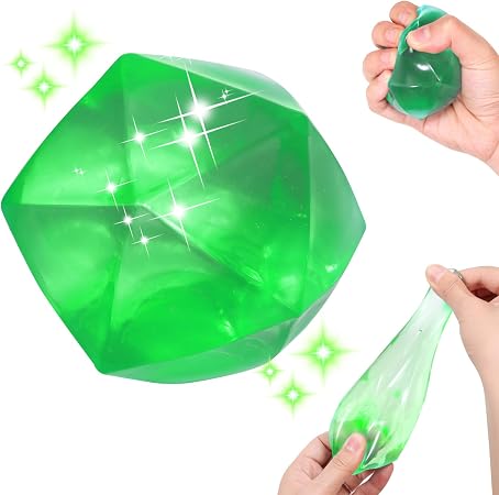 Amazon.com: 1pcs Masonry Ice Squishy Stress Balls-Stress Cube -Diamond ...