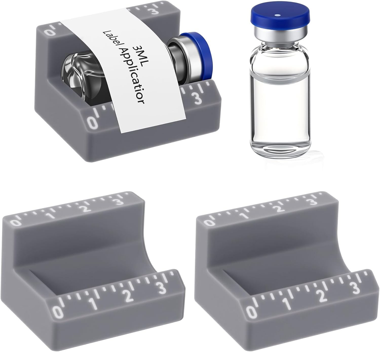 Amazon.com : Fiwochic 2 Pcs Vial Label Applicator Bottle Labeling ...