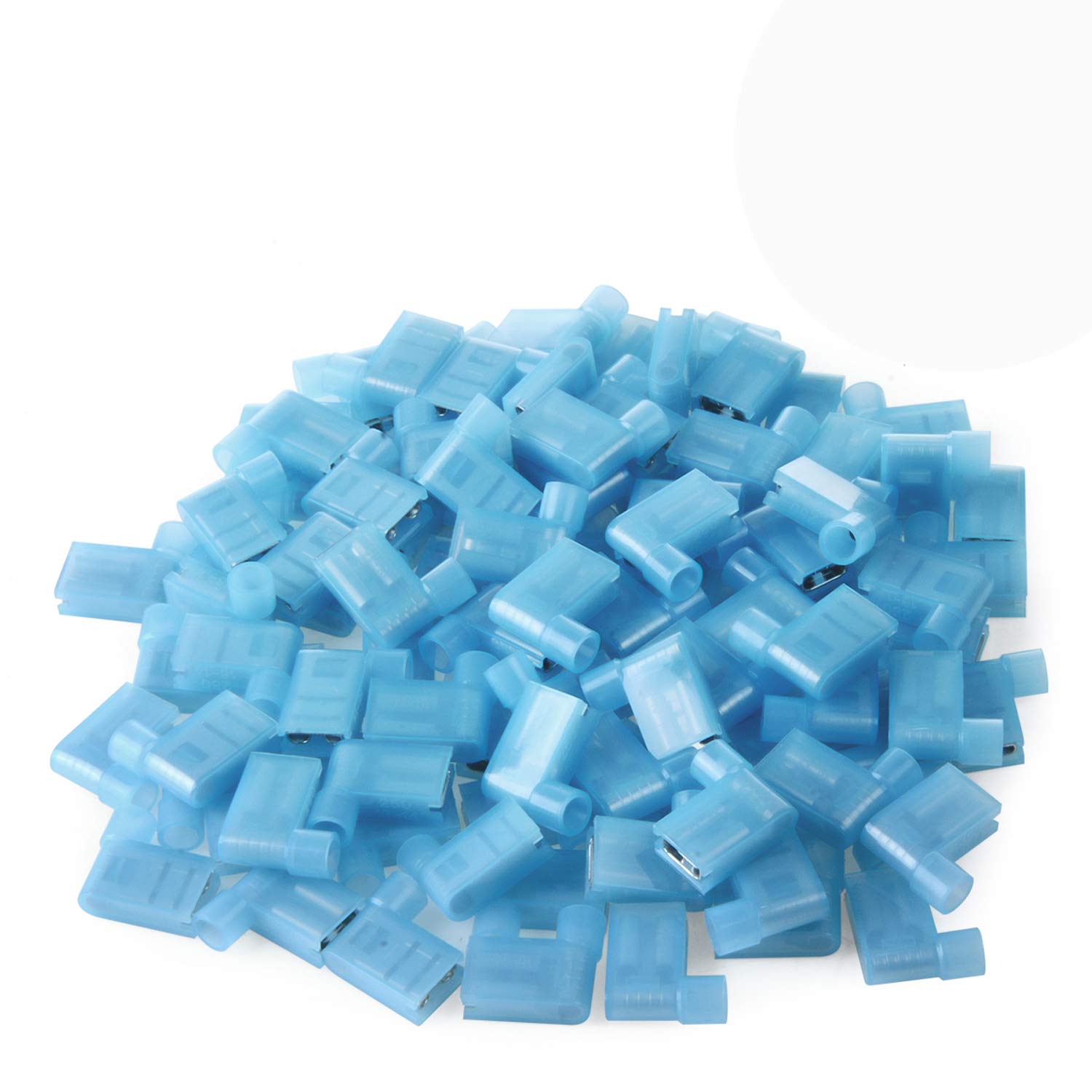 Amazon.com: XHF Terminales de conectores de pala de ángulo recto en ...