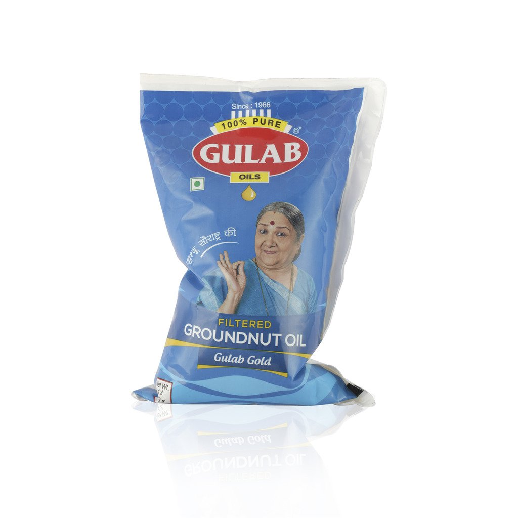 Gulab Cooking Oil - Filtered Groundnut Oil, 1L Pack : Amazon.in ...