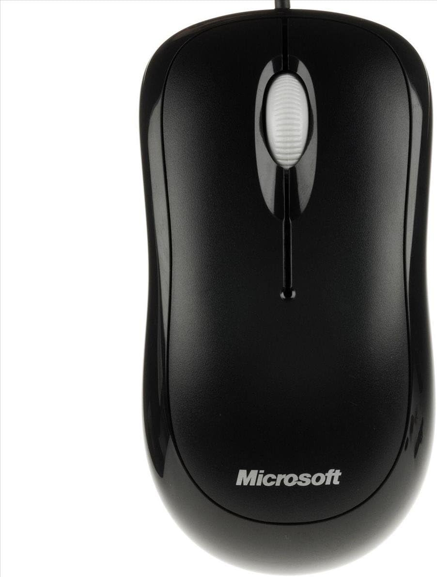 Amazon.com: Microsoft Basic OPTIBAL Mouse Black USB P58-00057, Optical ...