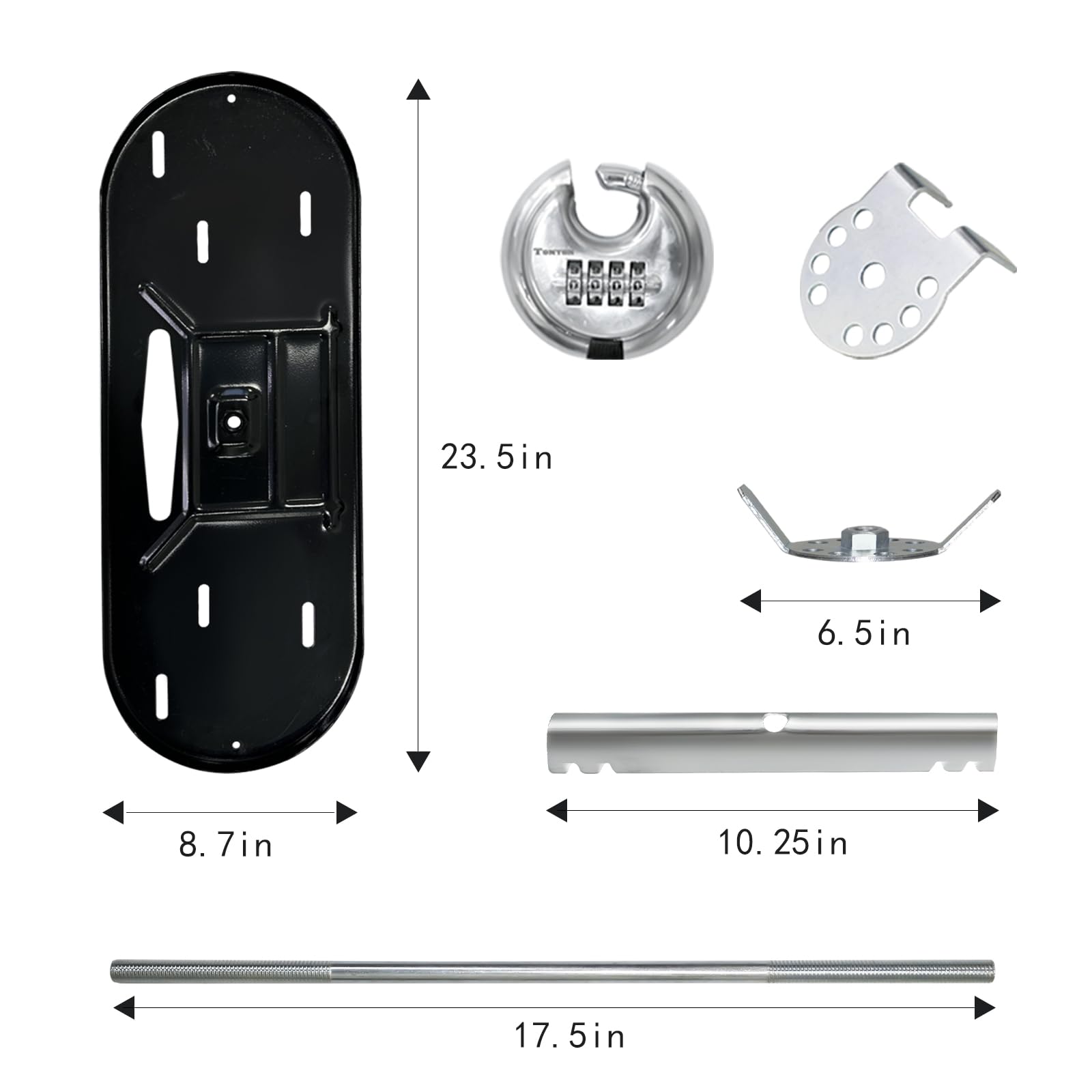 Snapklik.com : RVPNR RV Dual Propane Tank Mounting Rack