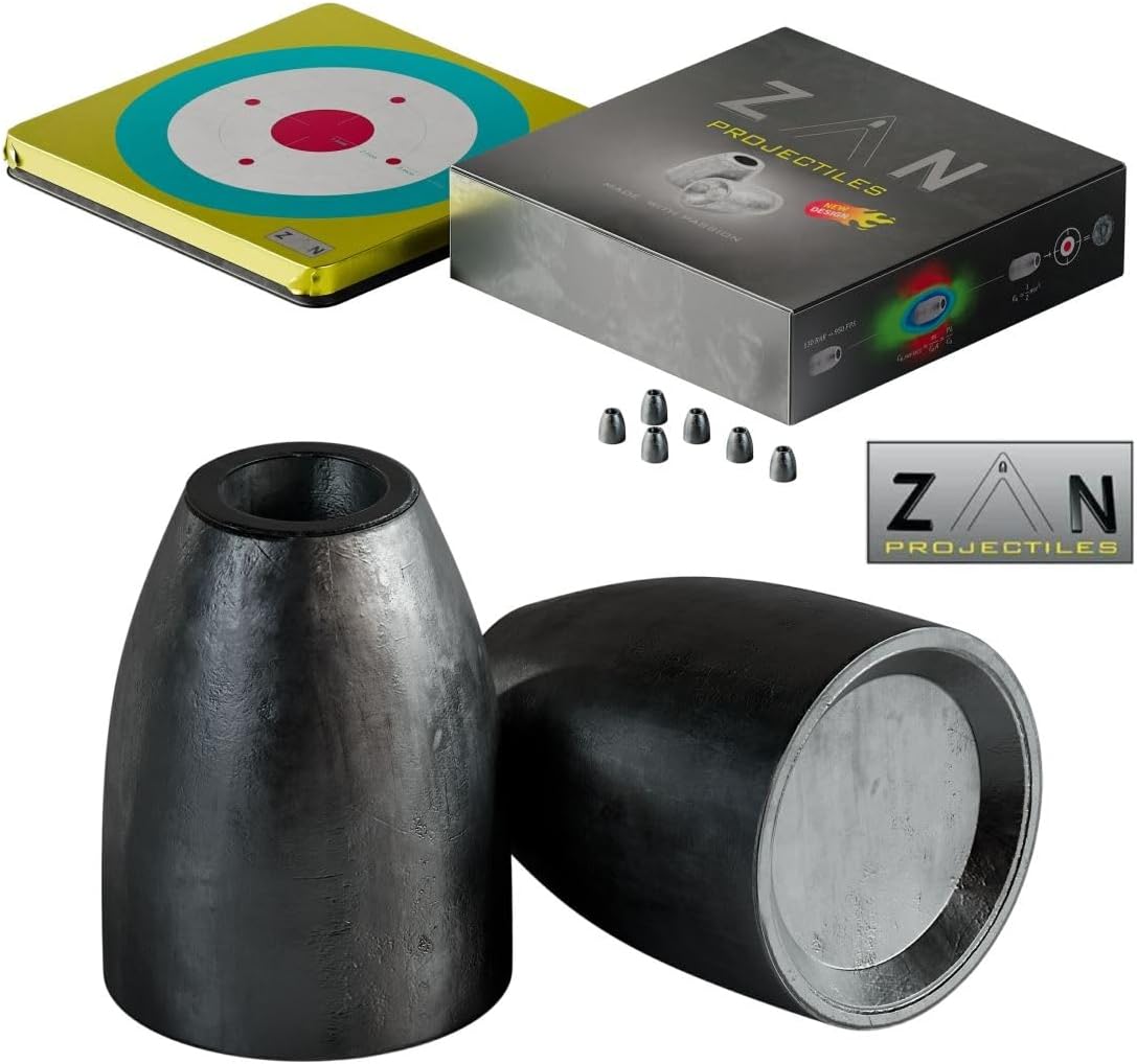 ZAN Projectiles ZAN .22 (5.5mm) Air Rifle Pellet Slugs 20 Grain x200 ...