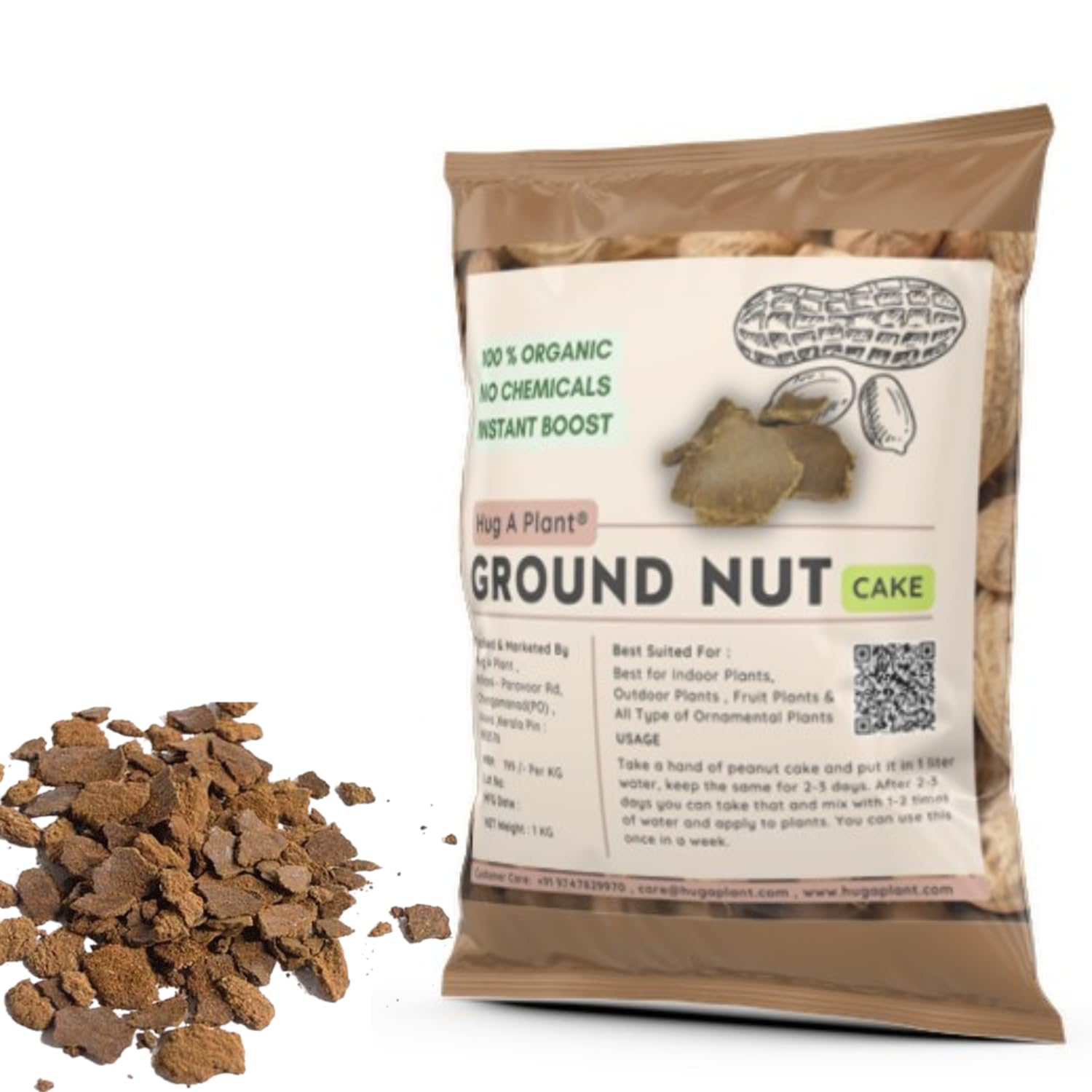 Hug A Plant | Ground Nut Cake/Kappalandi Pinnakku For Plants (Home ...