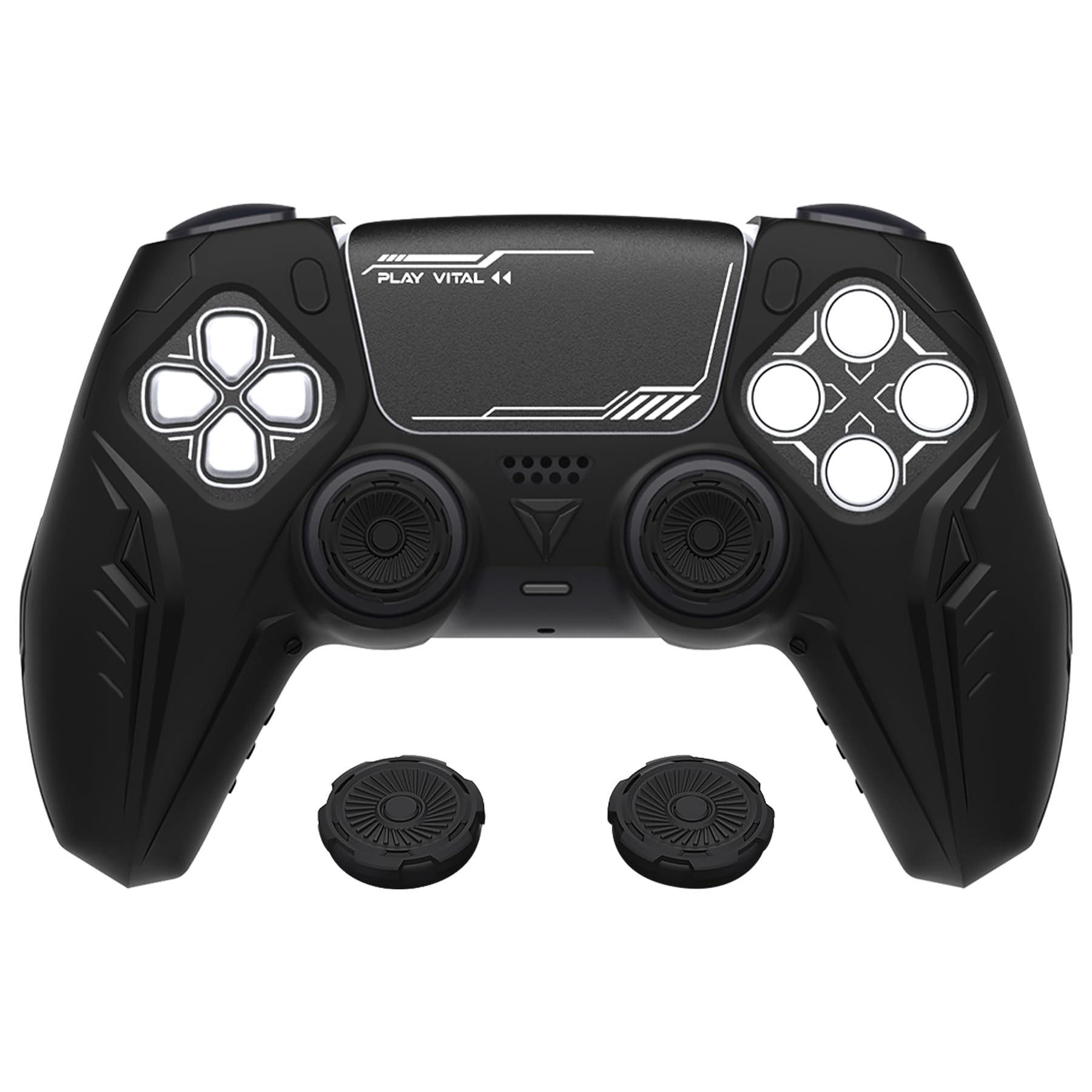 Amazon.com: PlayVital Silicone Grip Skin for ps5 Controller - Anti-Slip ...