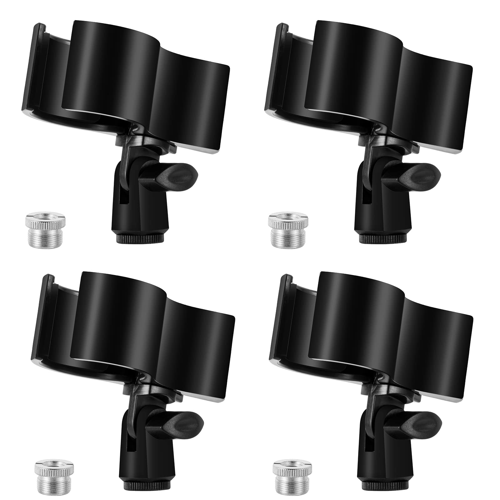 Amazon.com: BILIONE 4 Pcs Versatile Mic Clip, Adjustable Microphone ...