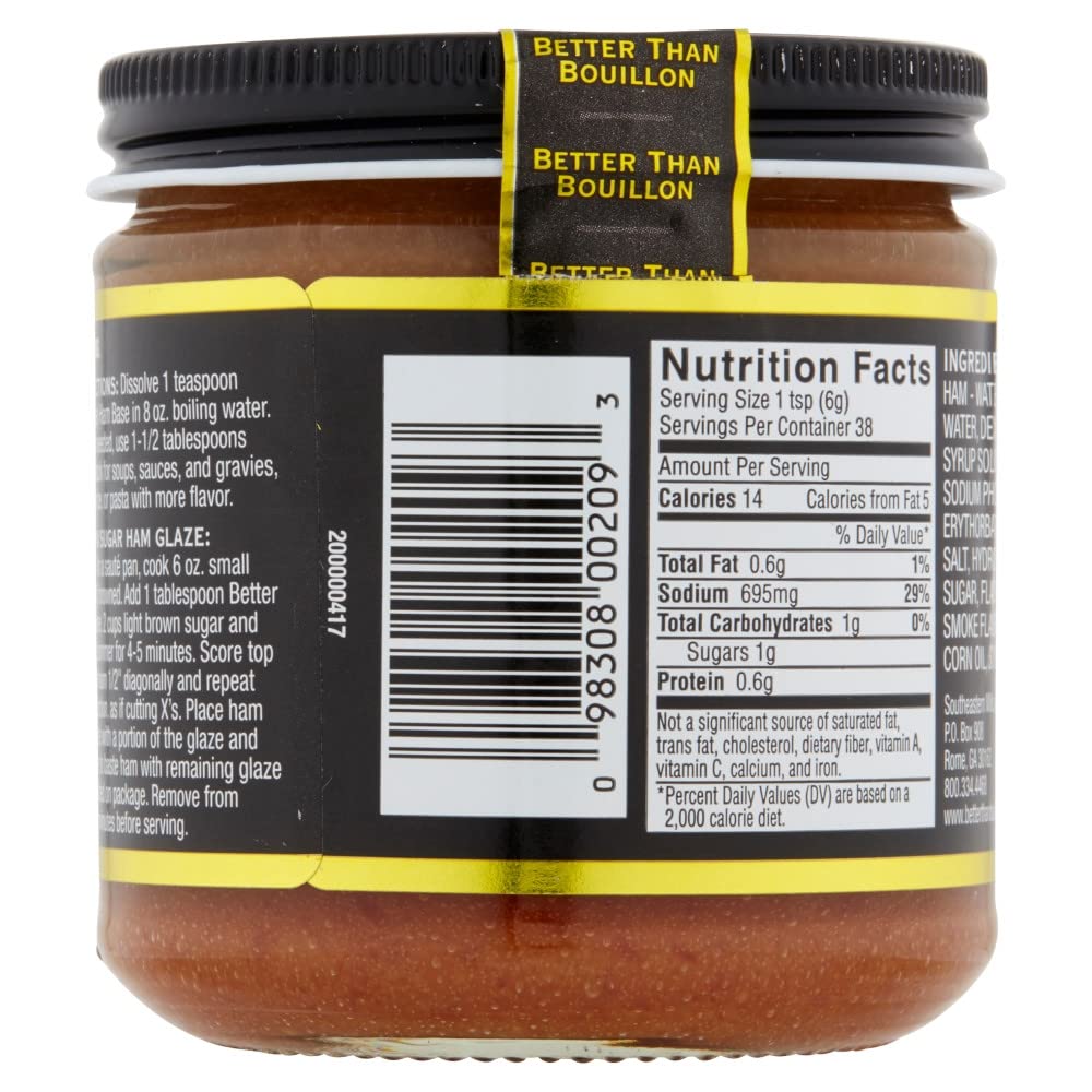 Snapklik.com : Better Than Bouillon Base Variety Pack, 1 Ham Base & 1 ...