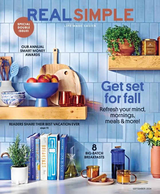 Real Simple Magazine (September 2024 Issue) Get Set for Fall: Amazon ...