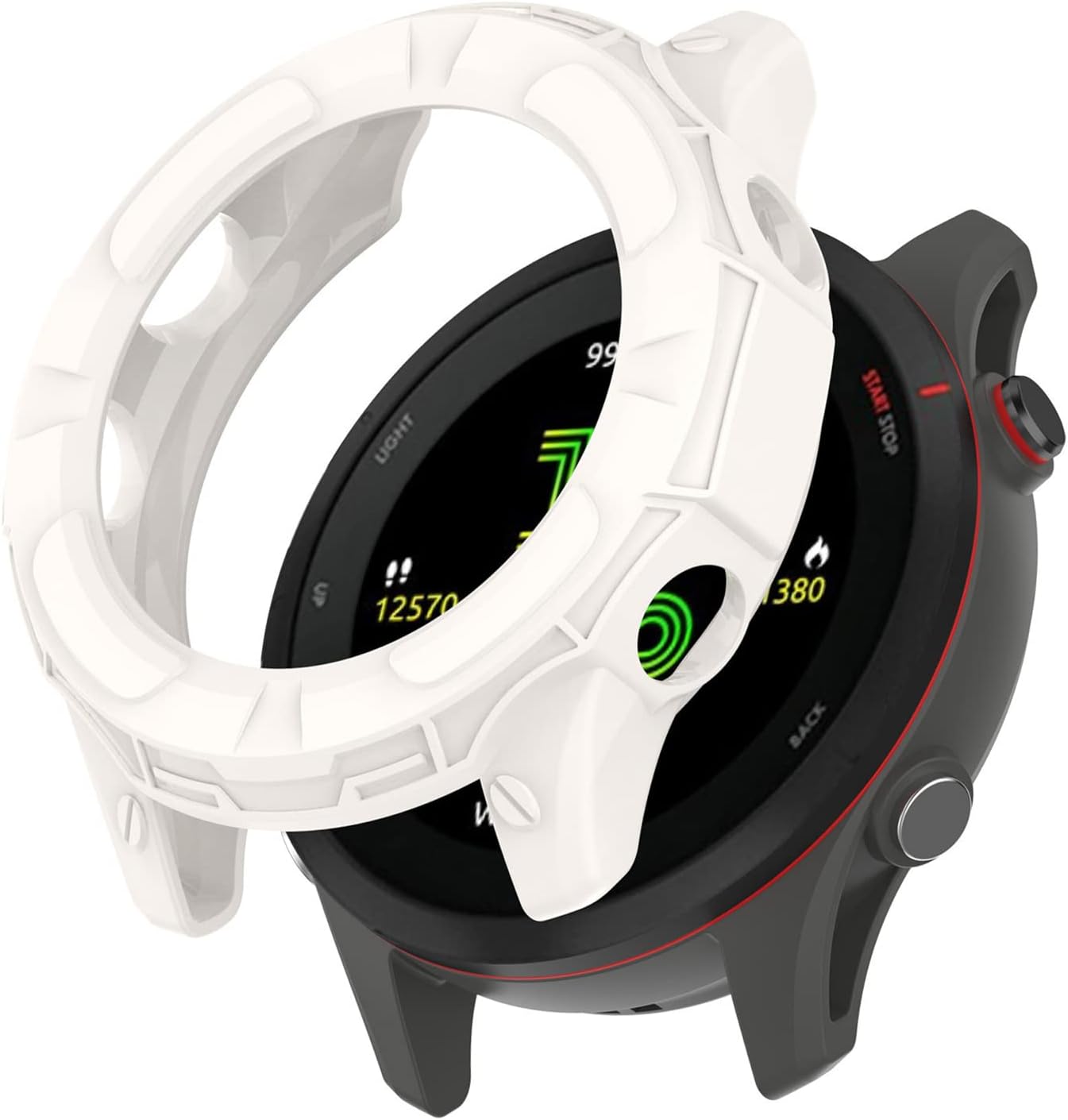 Amazon.co.jp: SHEAWA for Garmin(ガーミン) Forerunner 955 ケース カバー 保護ケース TPU ...