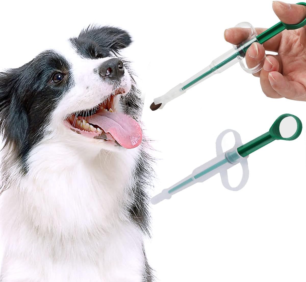 IBLUELOVER 2pcs Dog Cat Medicine Syringes Pet Medicine Feeding ...