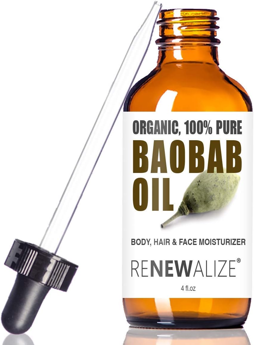 Amazon.com: Renewalize Certified Organic Baobab Oil | 100 Percent Pure ...