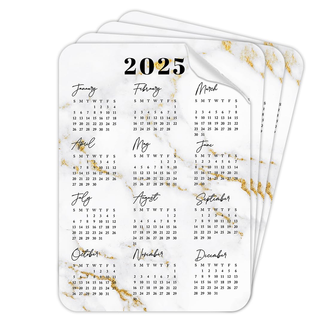 Amazon.com: Andaz Press Peel And Stick Calendar For Refrigerator ...