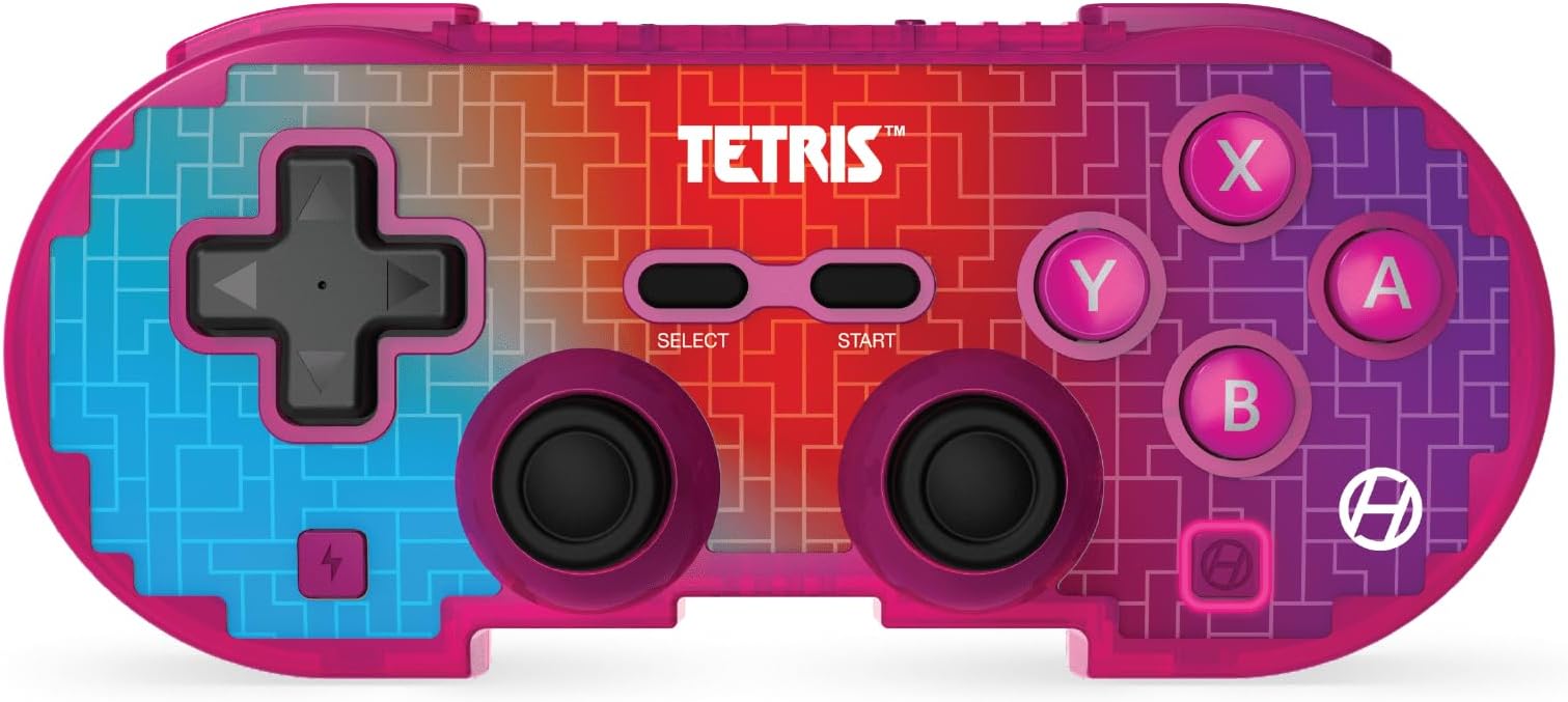 Amazon.com: Hyperkin Limited Edition Pixel Art Bluetooth Controller Official Tetris™ Edition ...