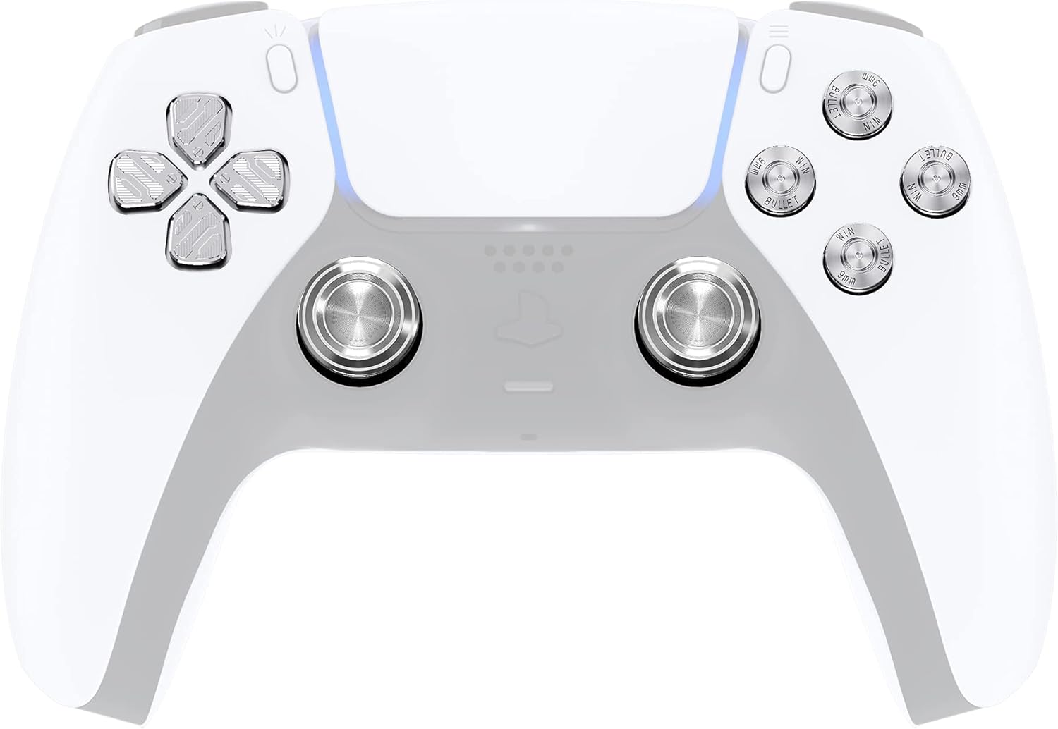 eXtremeRate Joysticks Botones Metálicos para ps5 Control Thumbsticks ...