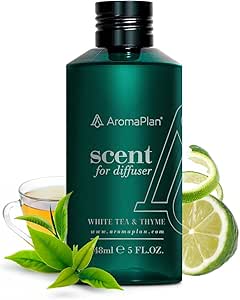Amazon.com: Aromaplan Hotel Scents White Tea & Thyme 5 Fl Oz (148ml), Home Luxury Aroma & Hotel ...