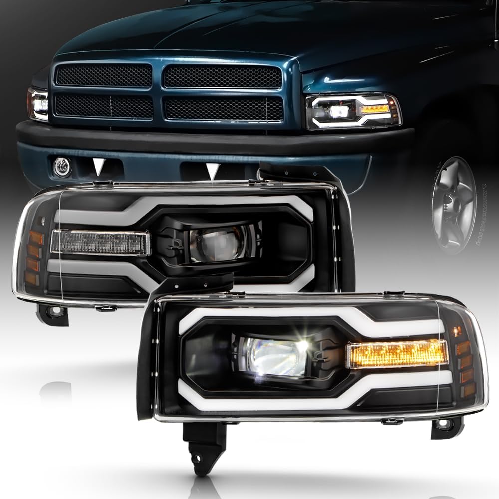 Amazon.com: KEEKPO - For 1994-2001 Dodge Ram 1500 2500 3500 w/o Sport ...