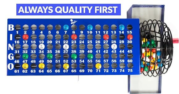 Amazon.com: Bingo Royale Bundle - Complete Bingo Game Set With 1000 ...