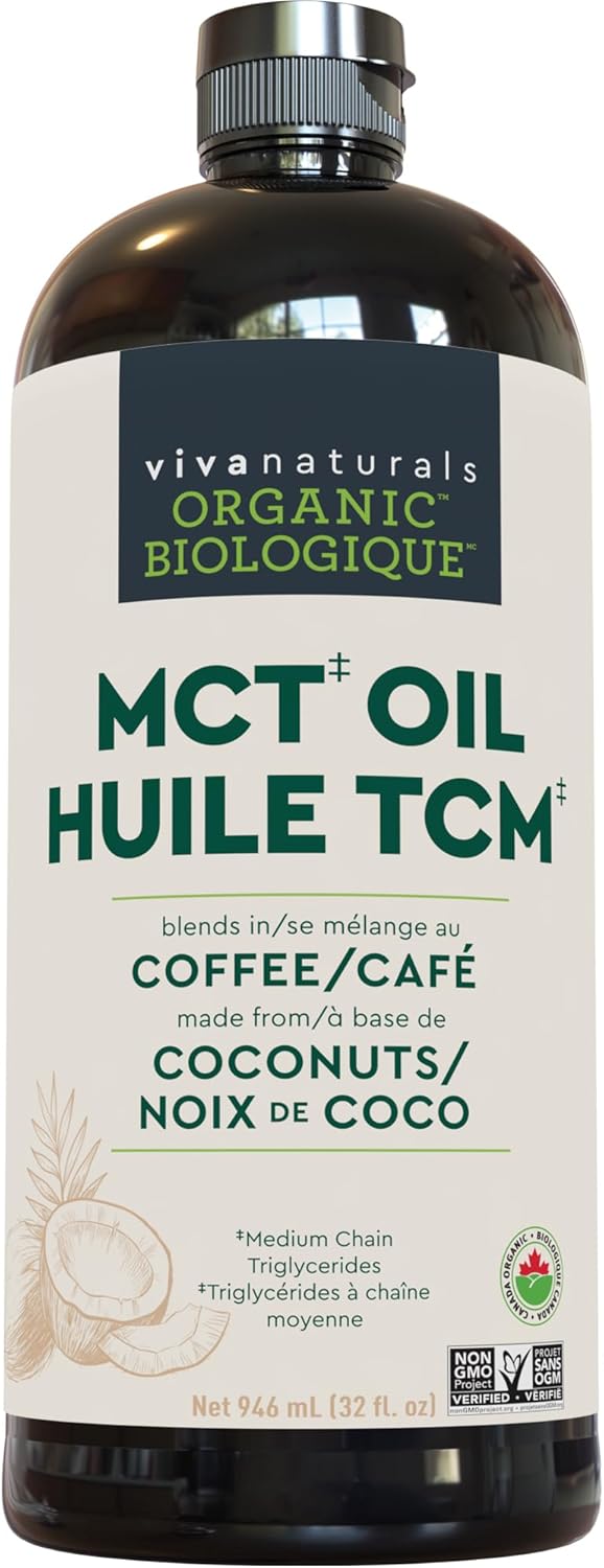 Organic MCT oil for keto coffee, smoothies, and dressings.