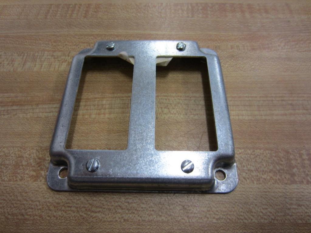 Steel City RS17-CC Outlet Box Surface Cover, Square, Raised, 4-Inch ...