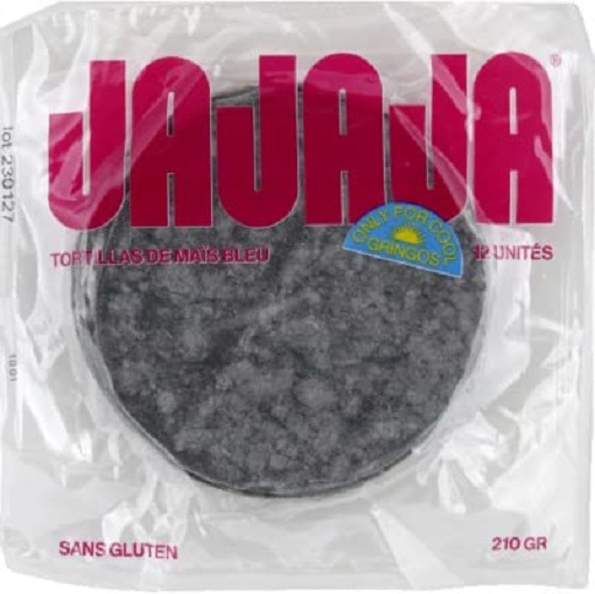 JAJAJA Tortillas de maïs a base de farine de maïs bleu - Le sachet de ...