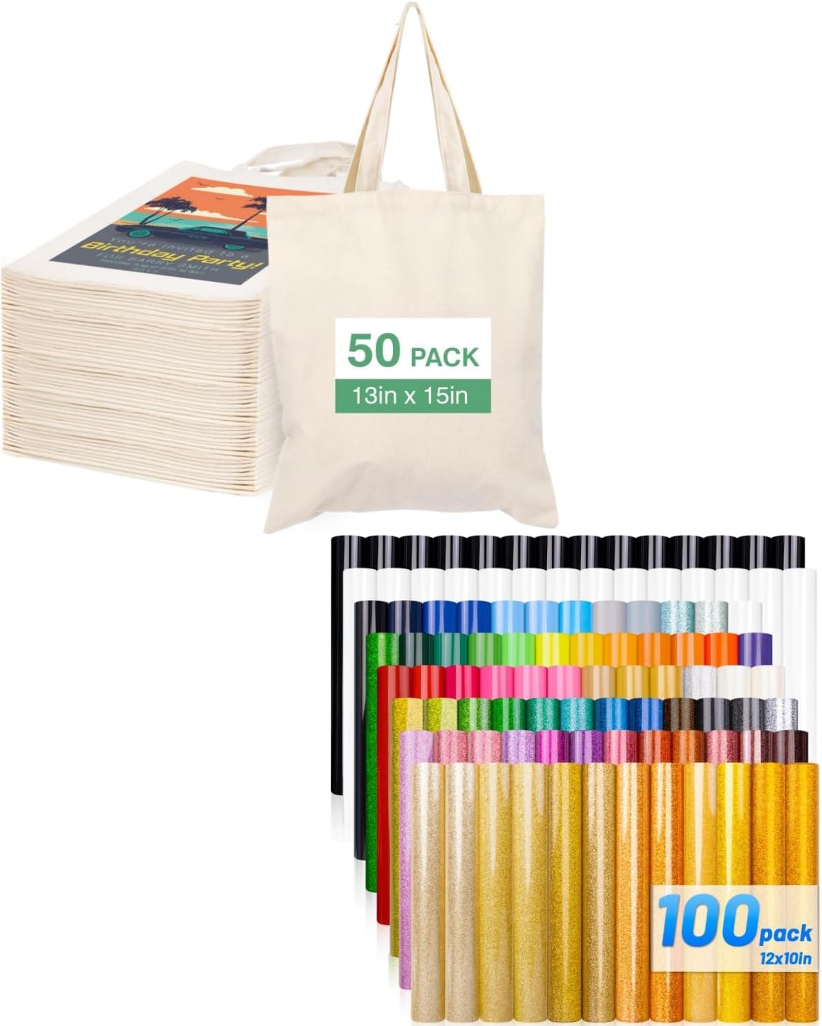 Amazon.com: Lzerking Professional Branding Bundle - 50 Pack 13x15 Heavy ...