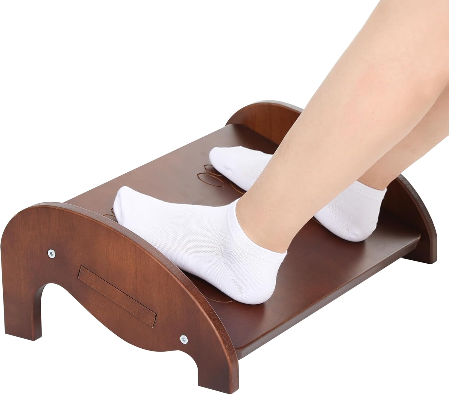 Amazon.com: TYYIHUA Ergonomic Wooden Under Desk Foot Rest, 10 Angle ...