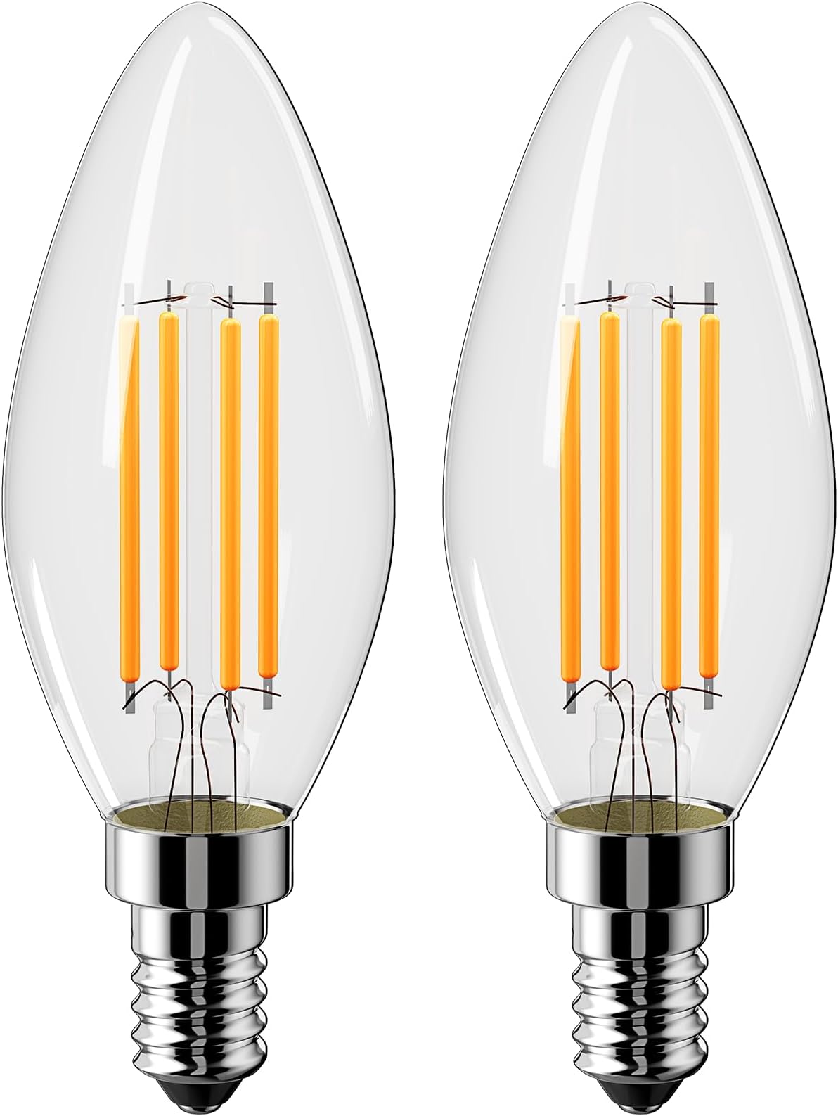 Vanke E14 LED Light Bulb Warm White 2700K, D Energy Class, 4W (40w ...