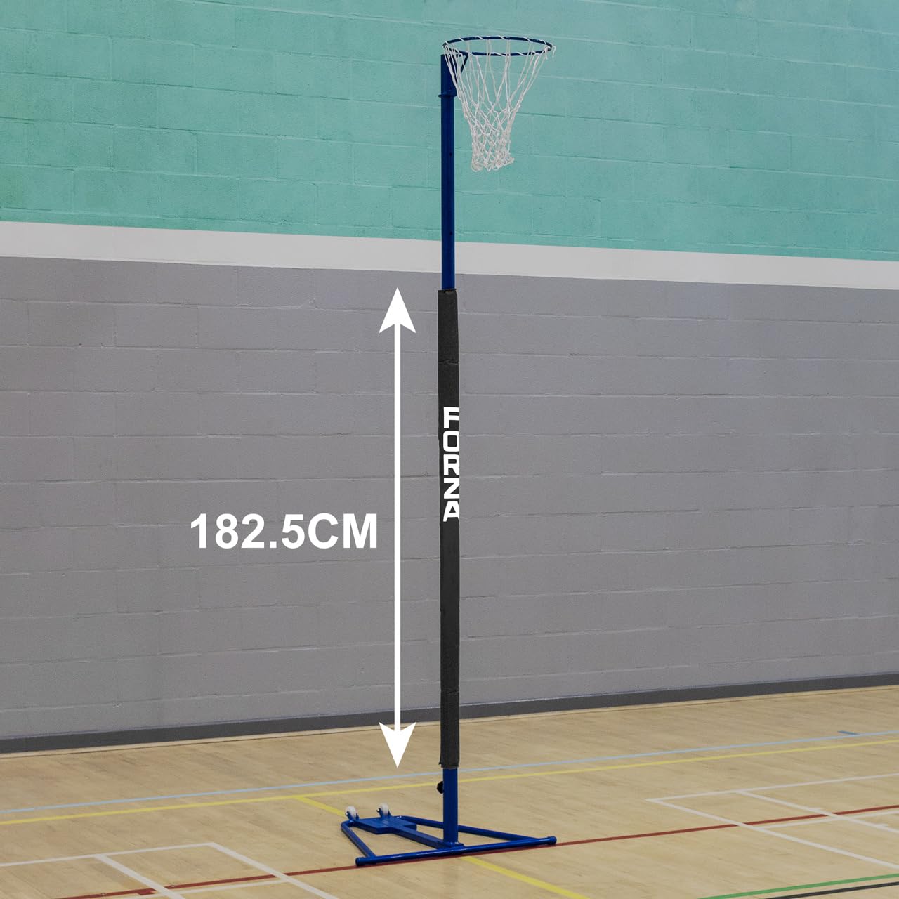 Forza Soccer Equipment FORZA Adjustable Freestanding Netball Posts ...