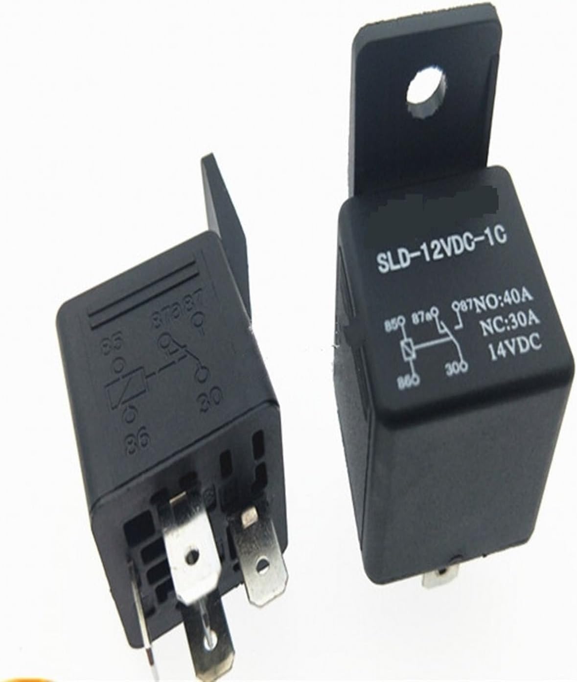 Amazon.com: GAJUST SLD-12VDC-1C SLD-24VDC-1C DC 12V 24V 5 Pin 40A Car ...