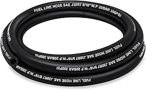 Amazon.com: HOUSUN Fuel Line 5/16 Inch ID, Fuel Hose 10FT, J30R7 Fuel Line Hose NBR for ...
