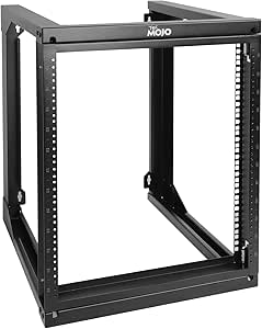 Amazon.com: Tecmojo 12U Wall Mount Rack, Server Rack,Open Frame Server Rack,Network Rack for ...
