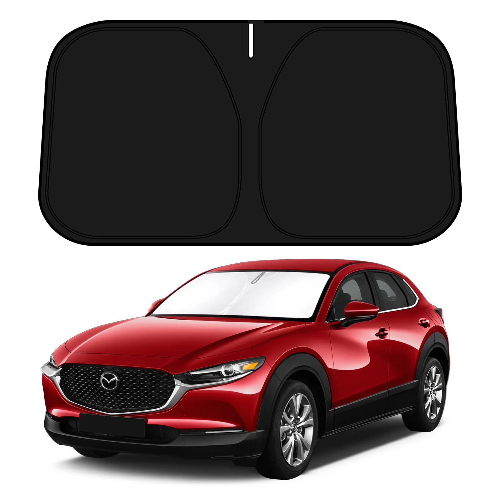 Amazon.com: D-Lumina Windshield Sun Shade for Mazda CX-30 2019-2025 ...