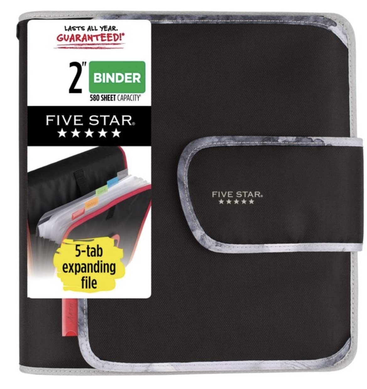 Amazon.com : Five Star 2 inch Binder 580 Sheet Capacity : Office Products