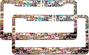 Amazon.com: Cartman Cute License Plate Frames, Cartoon Anime Aluminum ...
