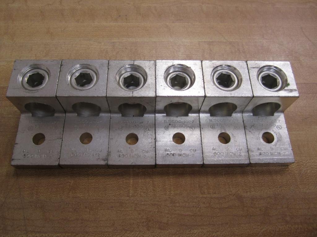 ILSCO TA-600 1 INCH Hole, 1 Port, 3/8 INCH Bolt Size, Aluminum ...