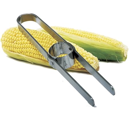 Amazon.com: Norpro Stainless Steel Deluxe Corn Cutter, 11â€ /28 cm ...