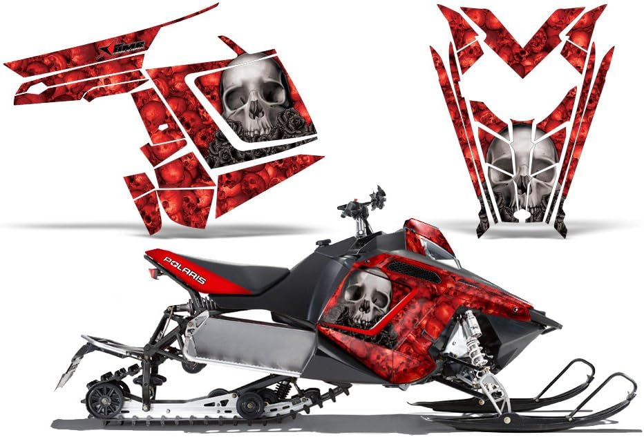 Amazon.com: AMR Racing Snowmobile Graphics kit Sticker Decal Compatible ...