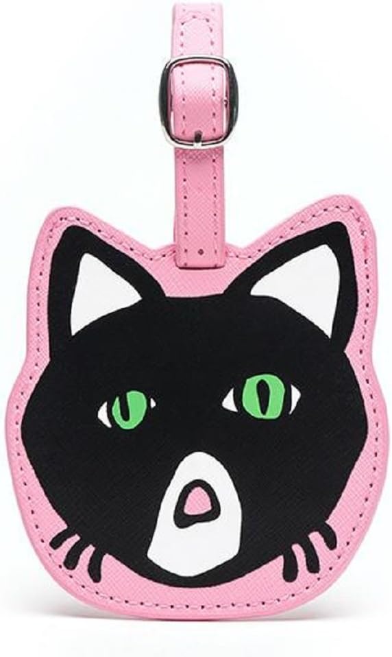 Amazon.com | Marc Tetro Cat Luggage Tag | Luggage Tags