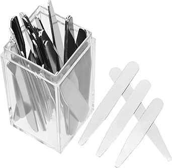 Amazon.com: FOMIYES 1set Collar Stays Durable Shirt Collar Inserts for ...