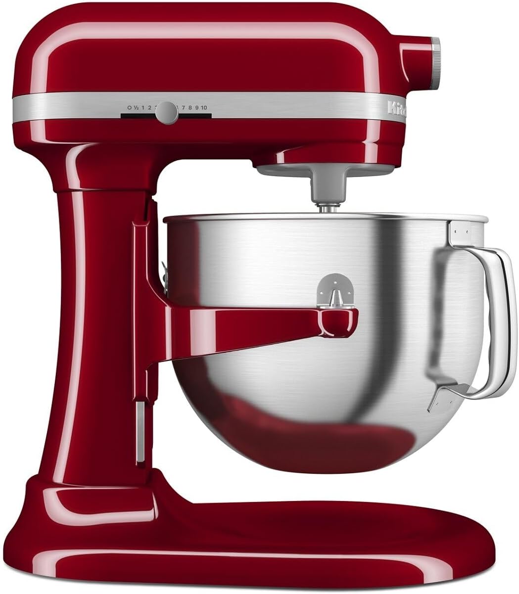 Amazon.com: KitchenAid® 7 Quart Bowl-Lift Stand Mixer, Empire Red: Home ...