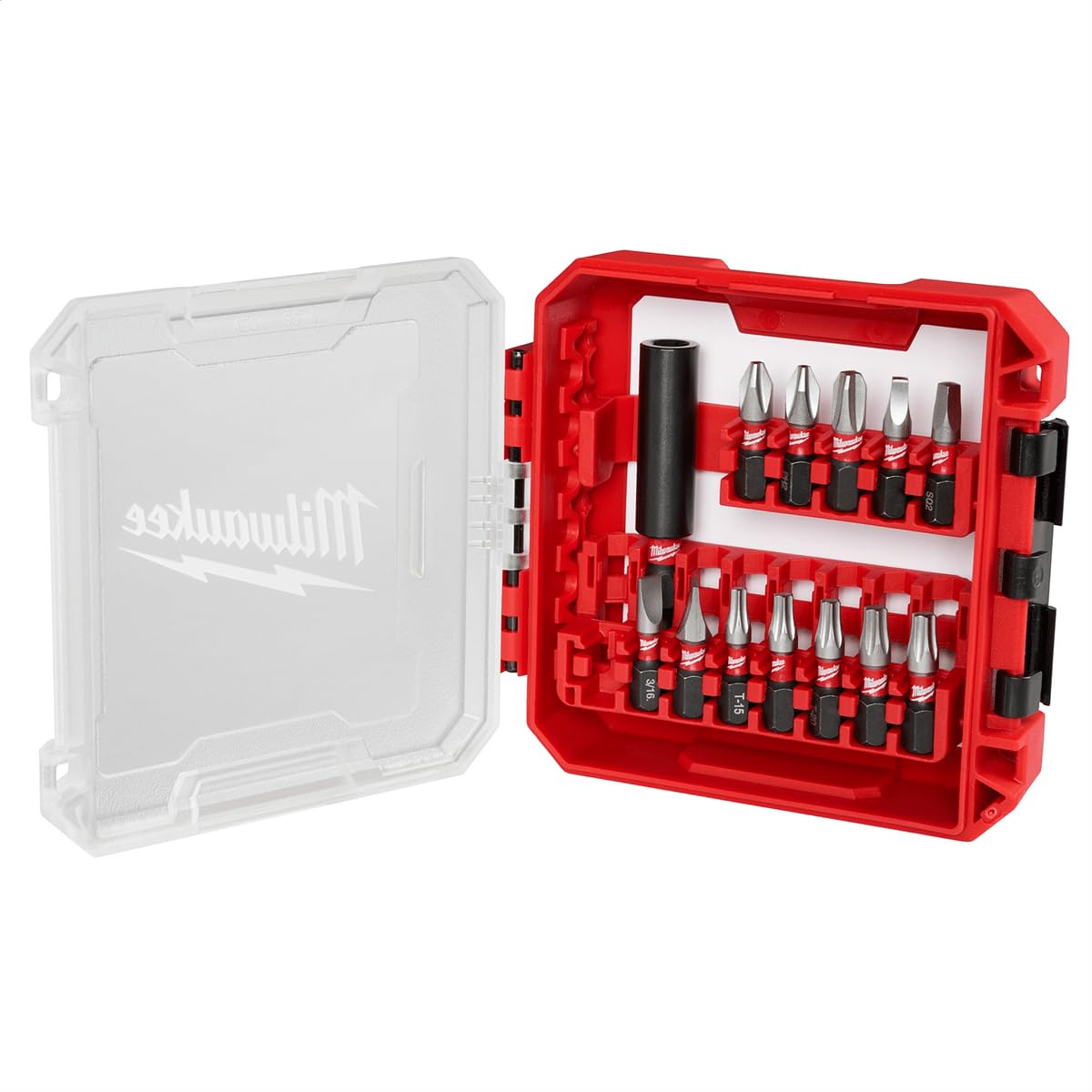 Milwaukee Electric - Shockwave Impact Duty. Driver BIT Set - 13PC | Do ...