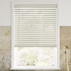 Select Blinds Canada Custom Cordless Faux Wood Blinds | 2 Inch Slates ...