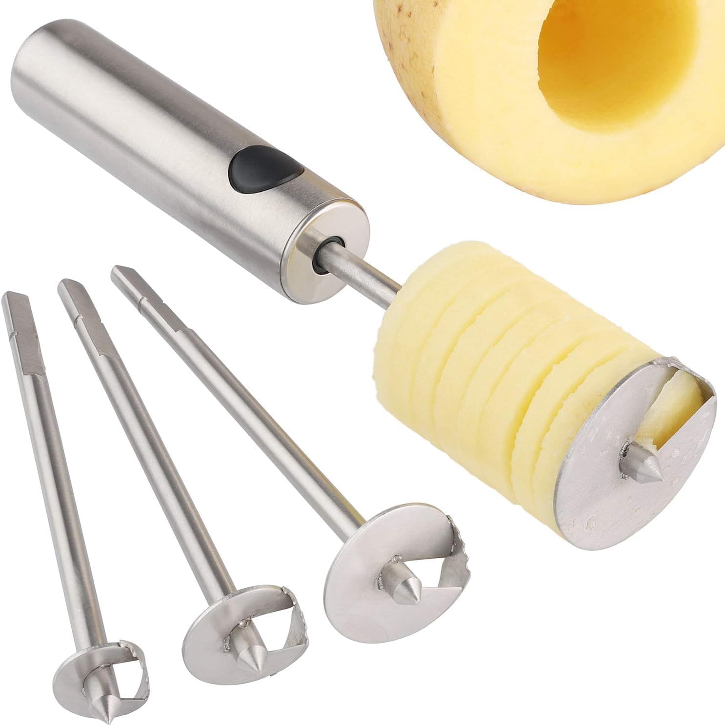 YTOOK Vegetable Corer Multi-Purpose Twister Stainless Steel Vegetable ...