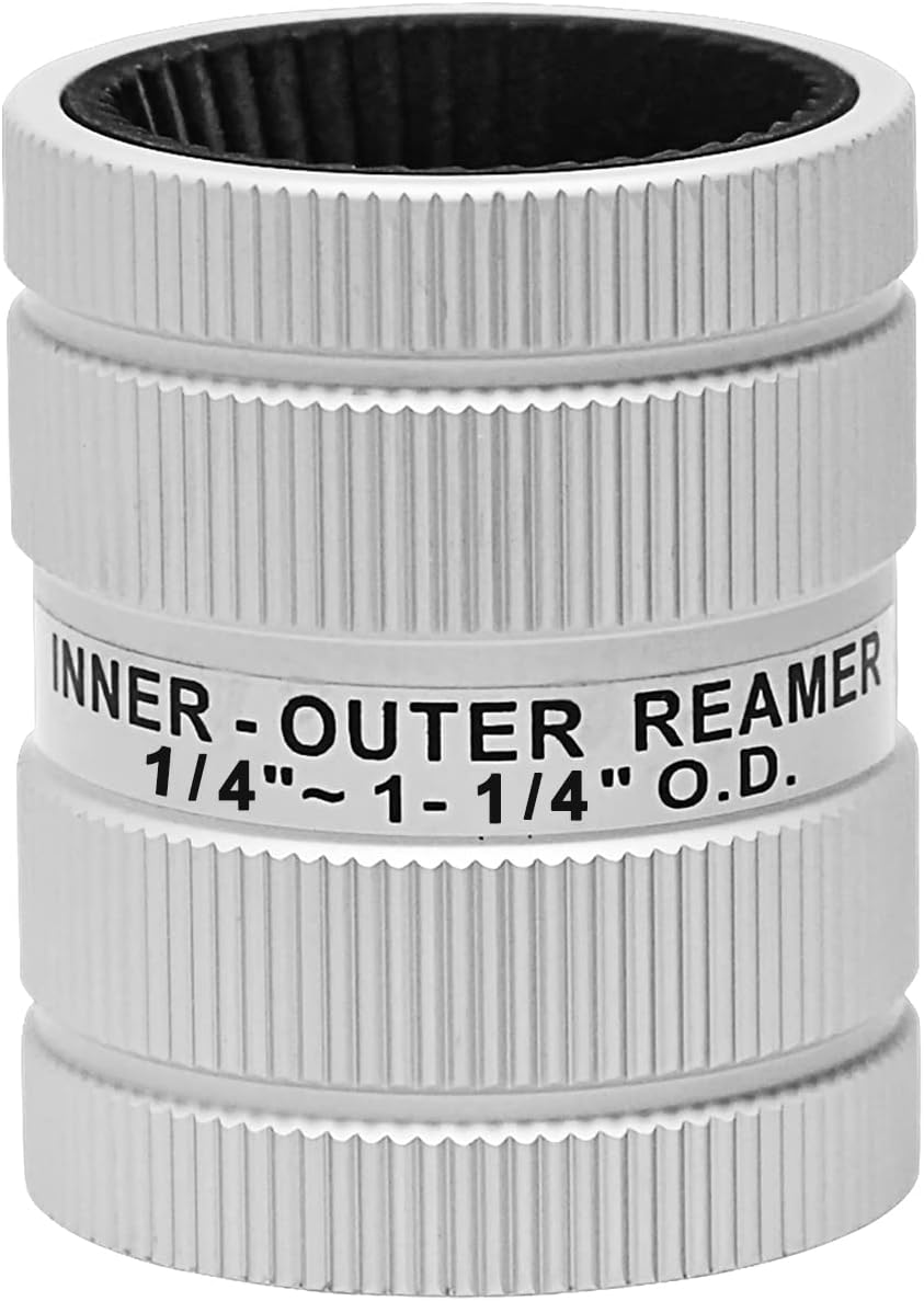 Amazon.com: Wisamic Stainless Steel Pipe Reamer Tool 1/4-inch to 1-1/4 ...