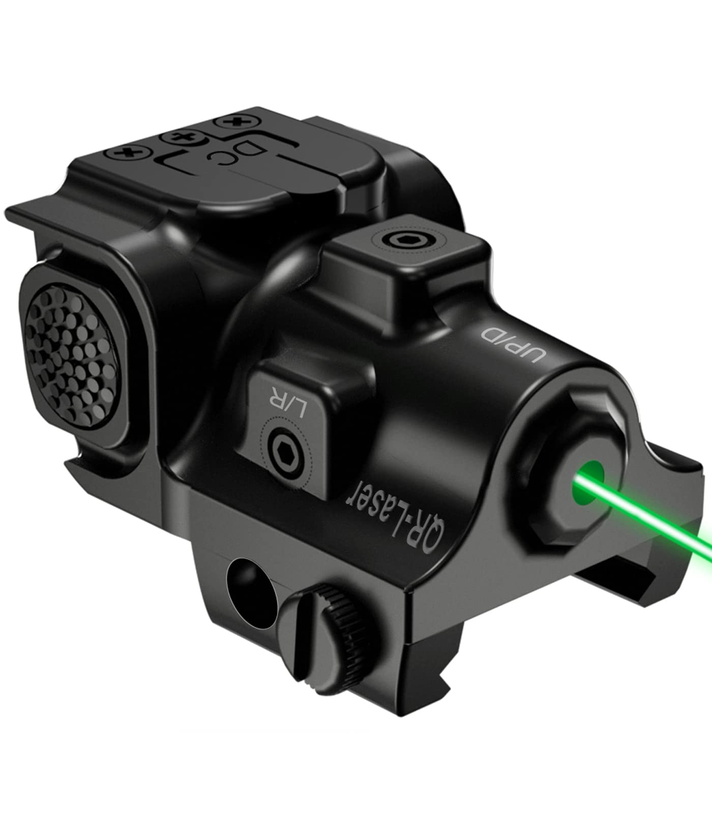 Tactical Green Laser Sight Rechargeable Green Beam Compact Low Profile ...