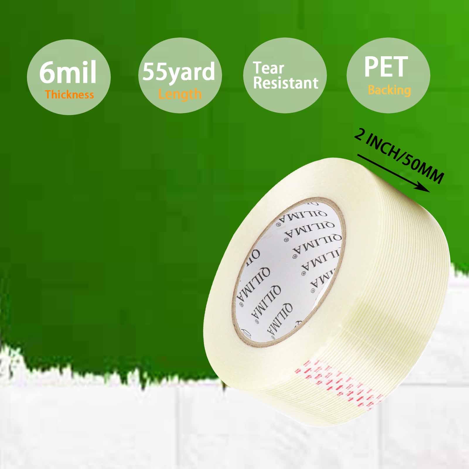 Snapklik.com : Mono Filament Strapping Tape, Heavy Duty Transparent ...