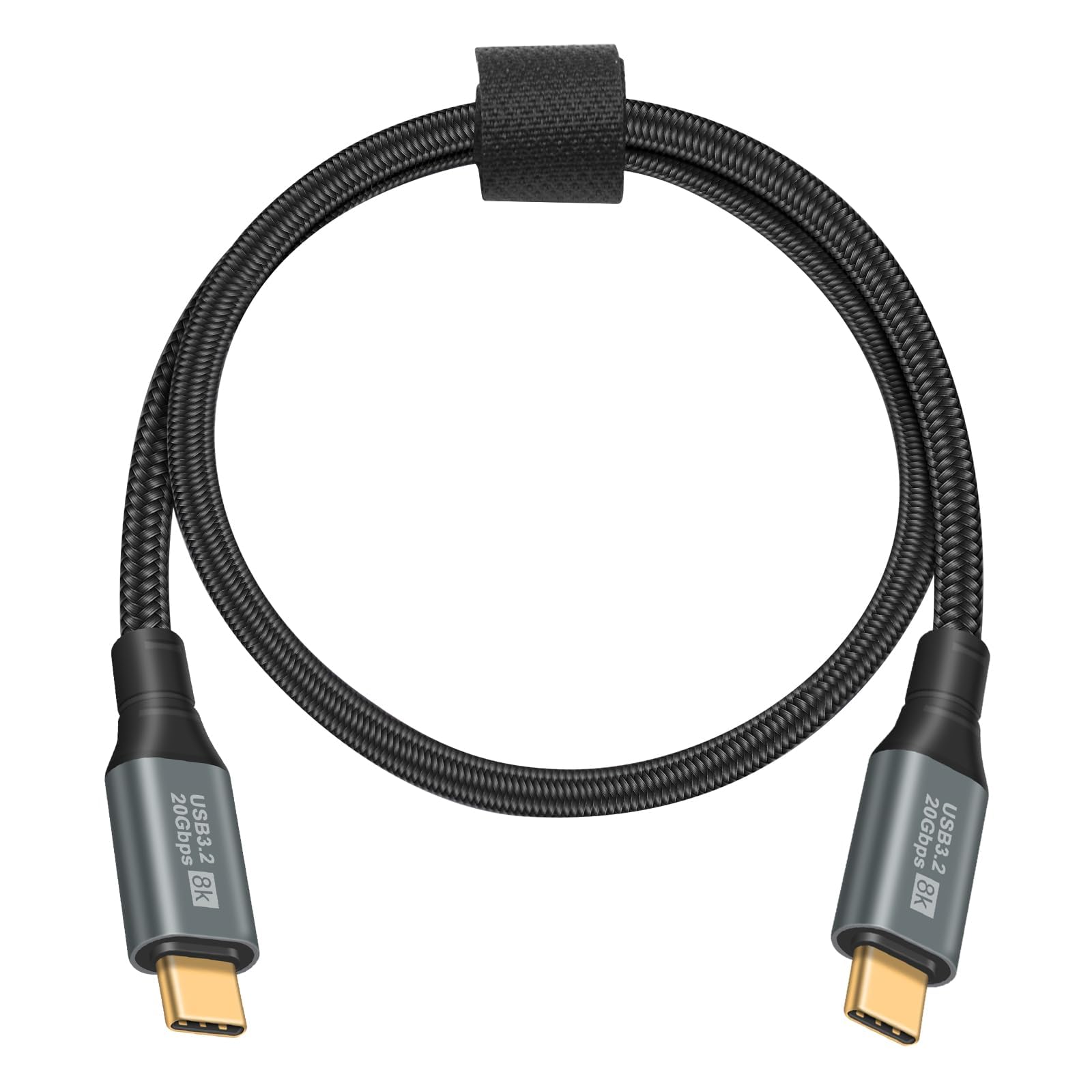 Excefore Short USB C to USB C Cable, 1.5FT USB 3.2 Gen 2 USB C Cable ...